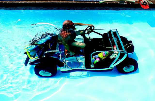 Forsyth County man's underwater golf cart to be featured on cable TV ...