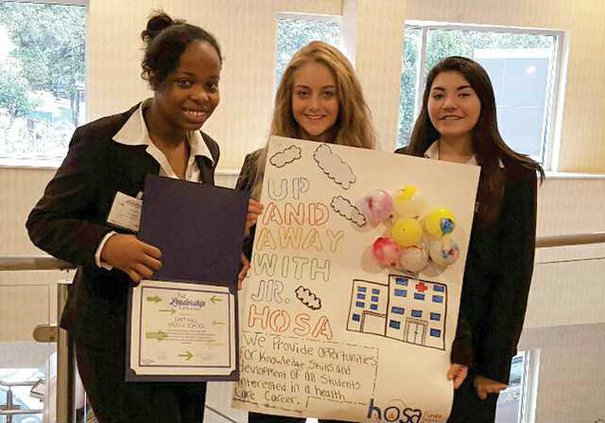 East Hall Middle students awarded at Junior HOSA conference ...