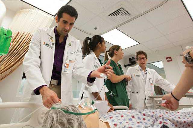 Medical students practice on fake patients - Gainesville Times