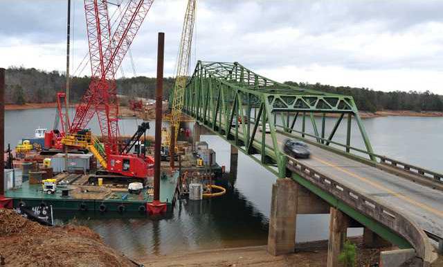 DOT not keeping lake level down to build new Boling Bridge ...