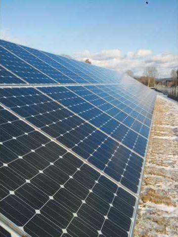 Georgias largest private solar farm provides electricity to Blairsville ...