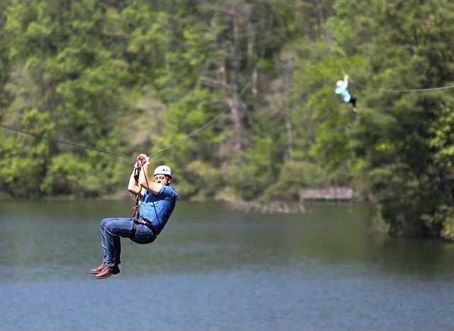 Unicoi State Park unveils new zip line in Helen - Gainesville Times