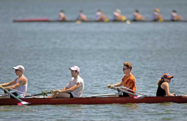 College teams flock to Lake Lanier for American Collegiate Rowing ...