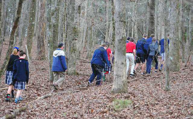 College students build cross-country path for private school ...