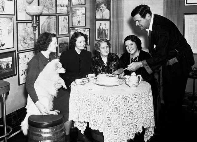 Babe Ruth And His Family