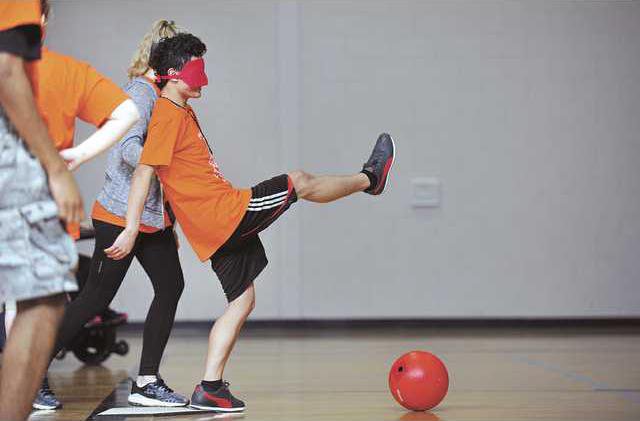 Beep ball lets visually impaired enjoy sport - Gainesville Times