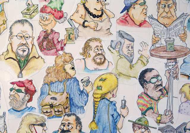 Cartoonist finds inspiration from people all around him - Gainesville Times