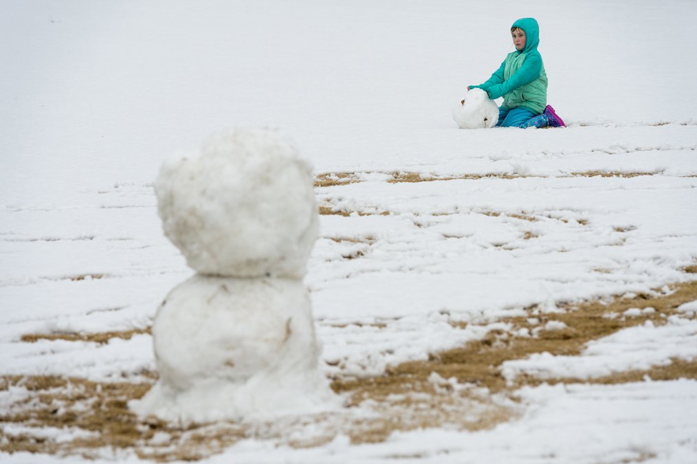 Hall under winter weather warning as snow falls - Gainesville Times
