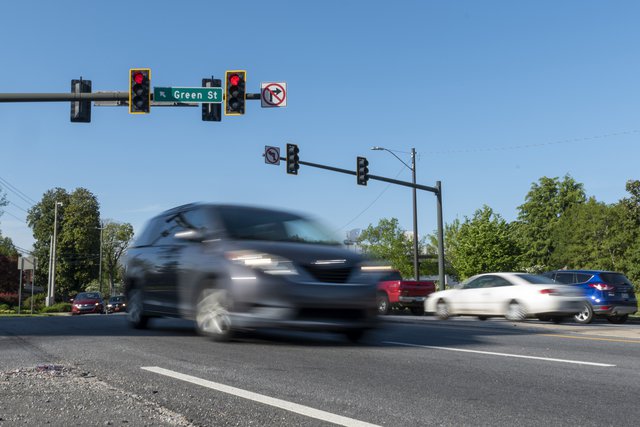 Plans for this roundabout on Green Street have been scrapped, GDOT says ...