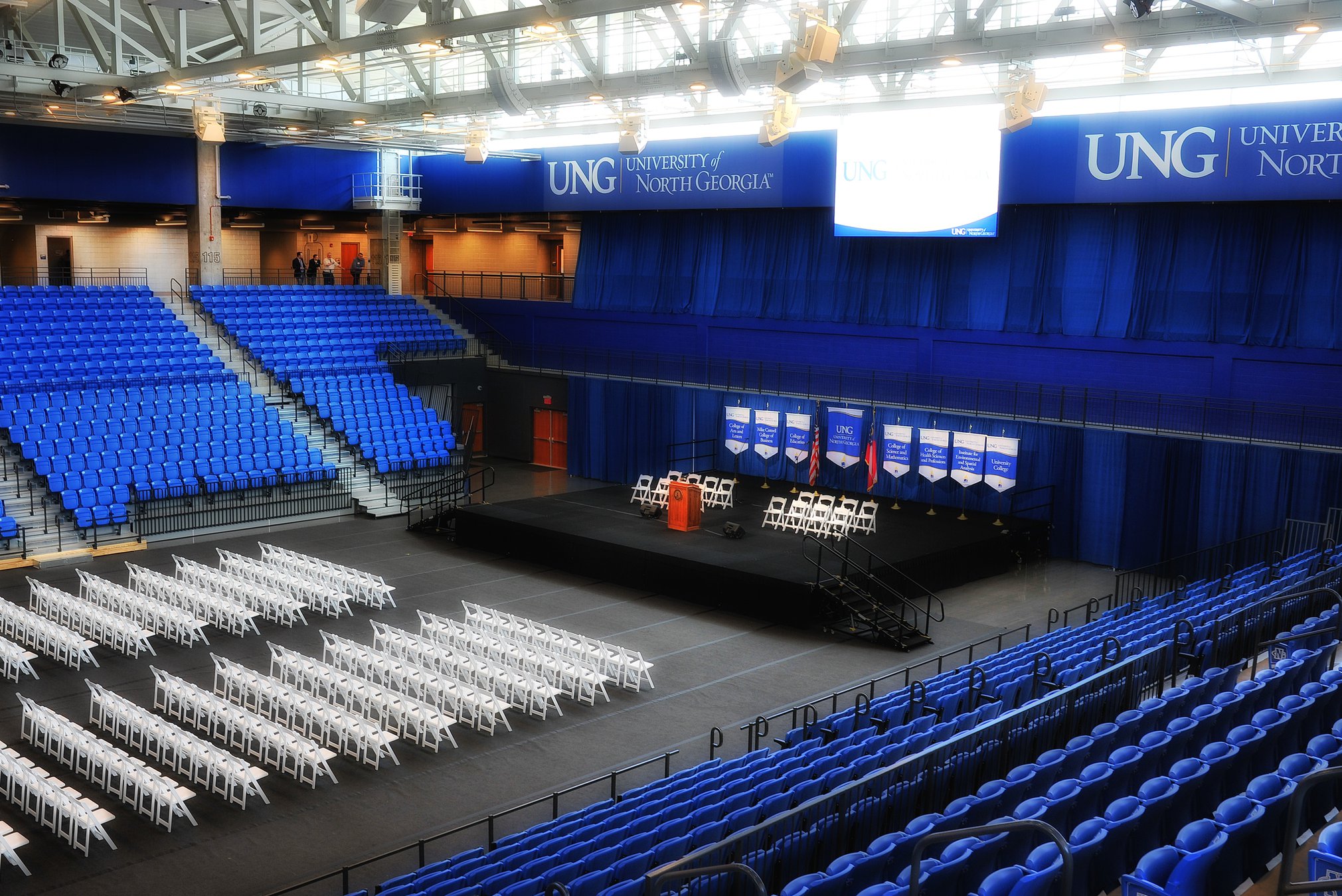 UNG unveils 3,600-seat Convocation Center with hosting events in mind ...