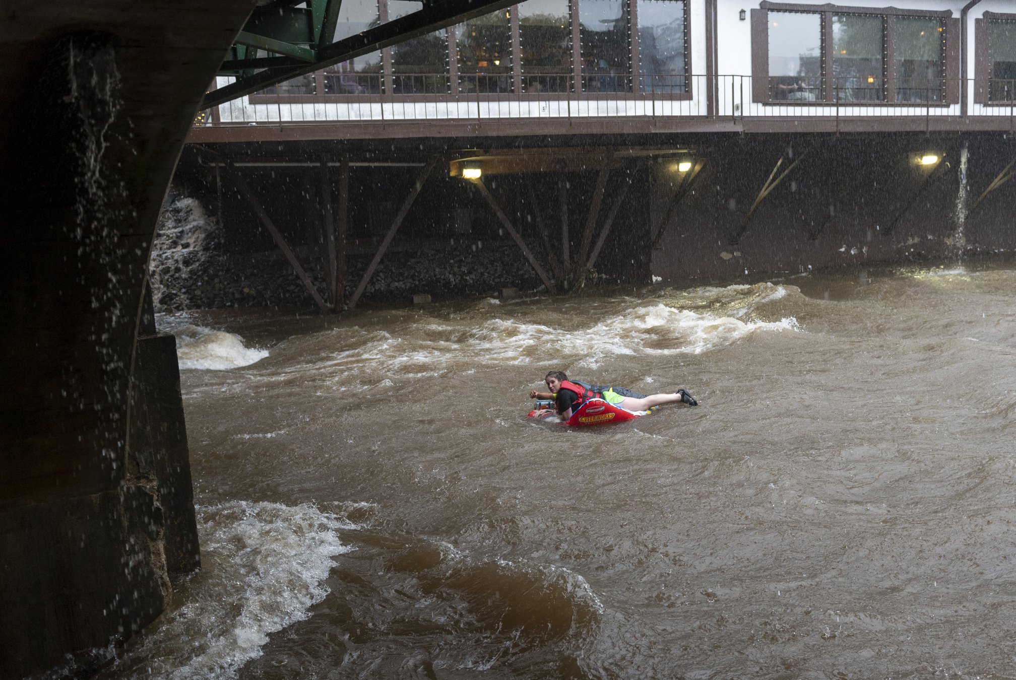 Heavy rainfall floods Helen, Lake Lanier parks - Gainesville Times
