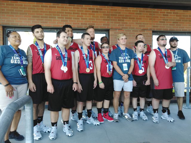 Hall County Traditional basketball team earns gold at Special Olympics ...