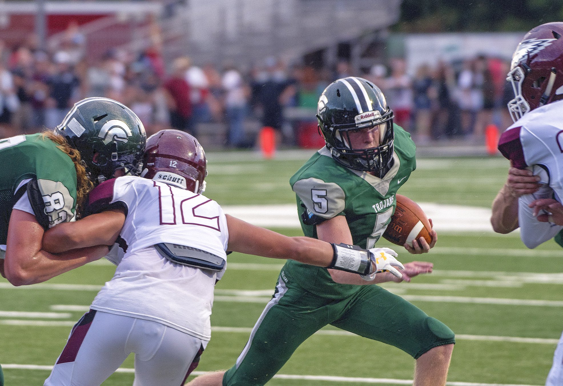 High school football: North Hall topples Cherokee Bluff, 60-6, to open ...