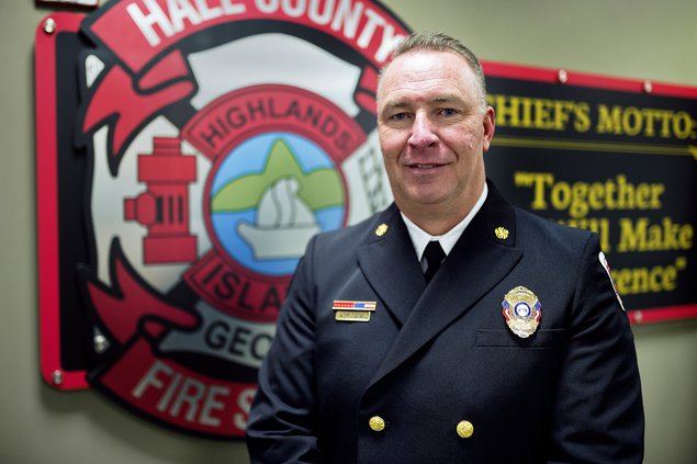 Meet Chris Armstrong, Hall County’s new fire chief - Gainesville Times
