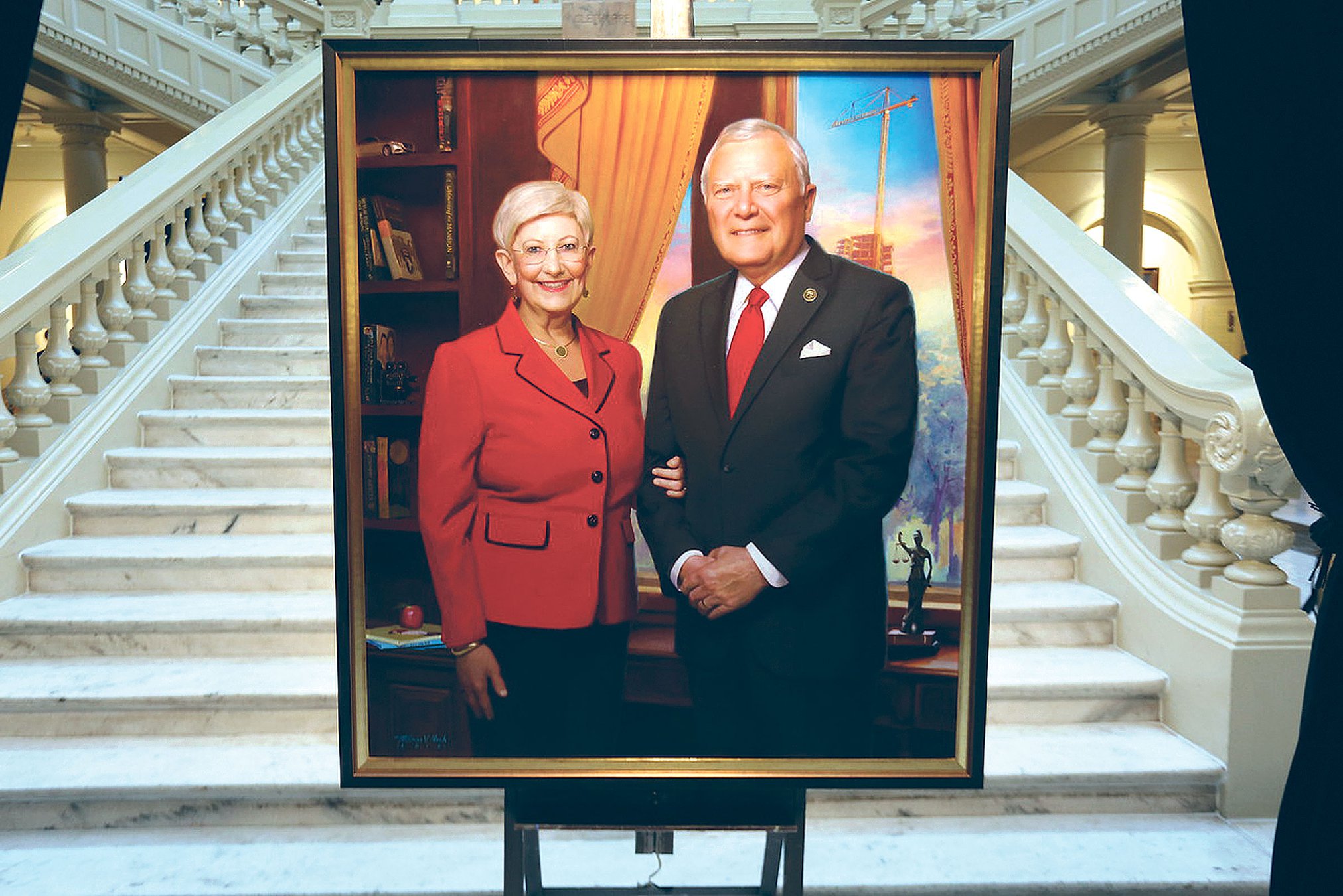 How Gov. Nathan Deal’s portrait reflects his and wife Sandra’s ...