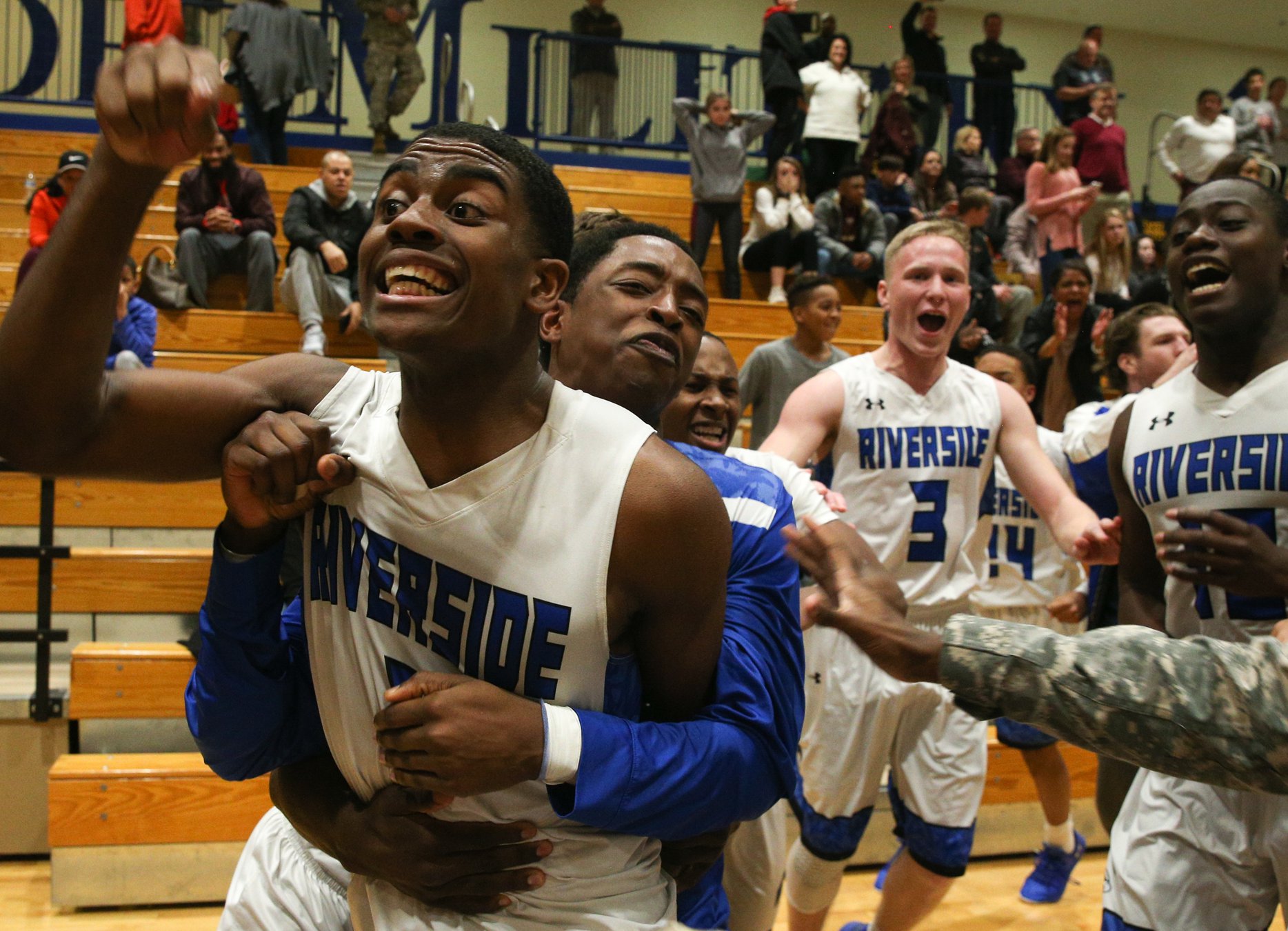 High school basketball: Riverside Military storms back to beat Walker ...
