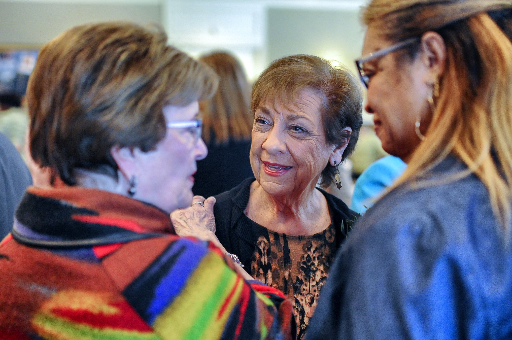 Watch Pam Ware of Gainesville accept Woman of Distinction award by the ...