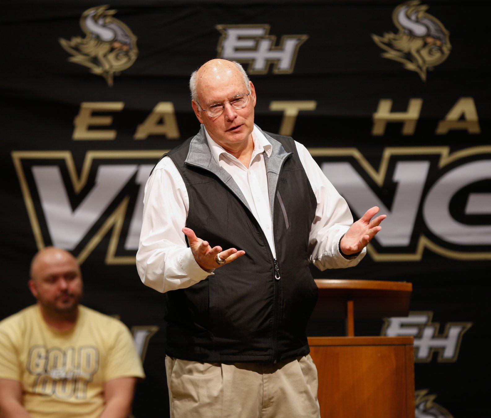 East Hall boys basketball coach Seth Vining retires after first day of ...