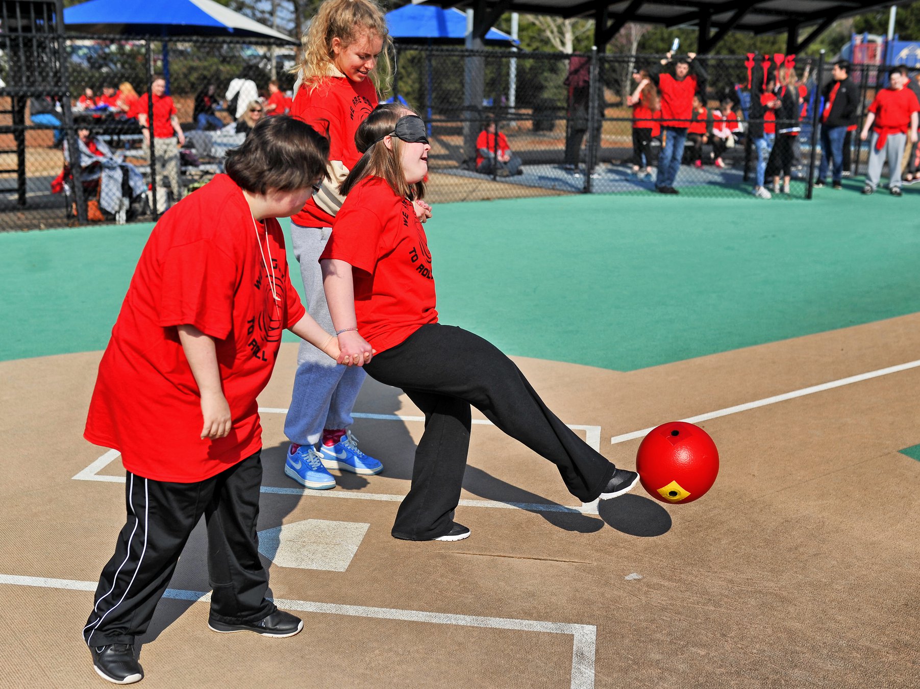 Beep Ball at Alberta Banks Park, in photos - Gainesville Times