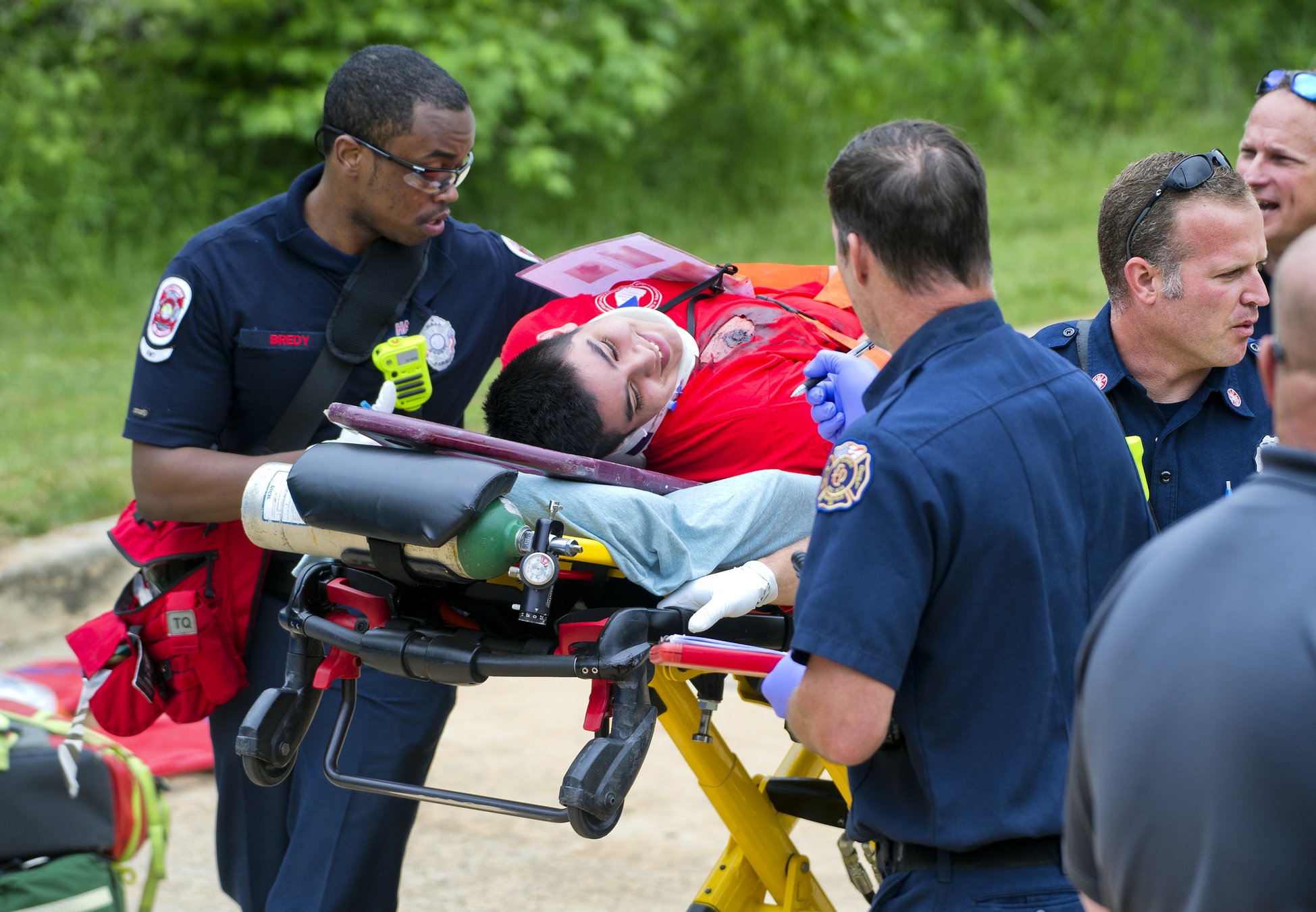 How local first responders practiced for an active-shooter scenario ...