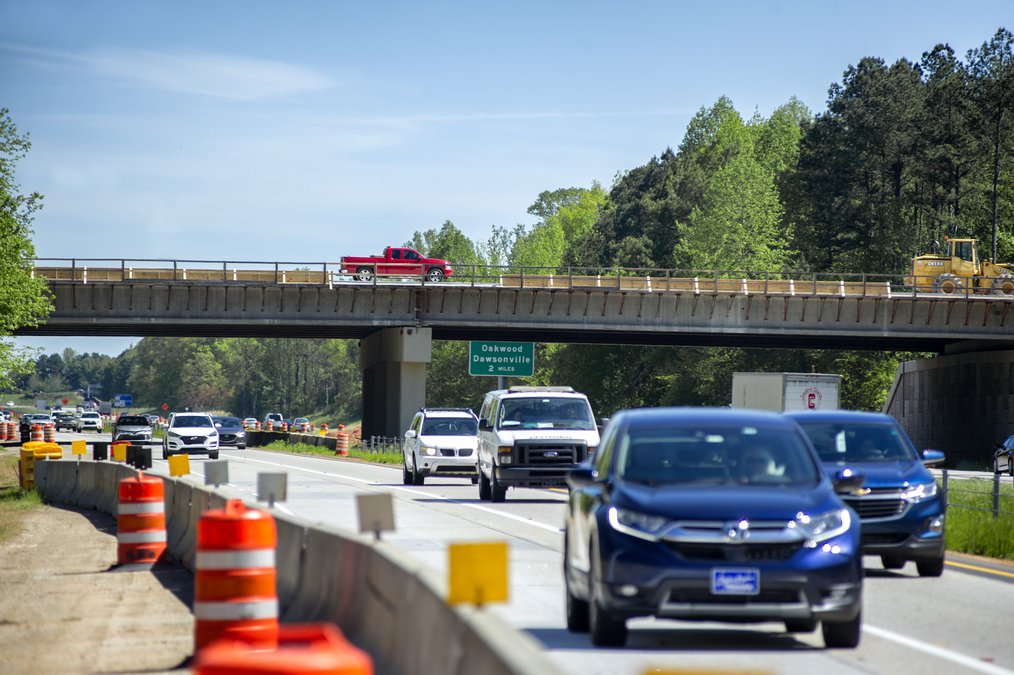 The latest I-985 traffic hurdle at Exit 14 starts June 17 - Gainesville ...