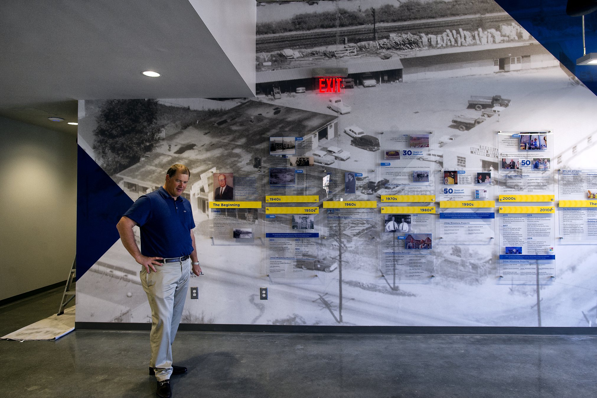 Peek inside Carroll Daniel Construction's new headquarters in downtown ...