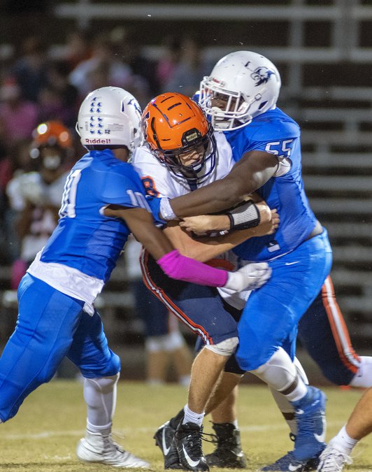 High school football: Lakeview Academy stuns Riverside Military Academy ...