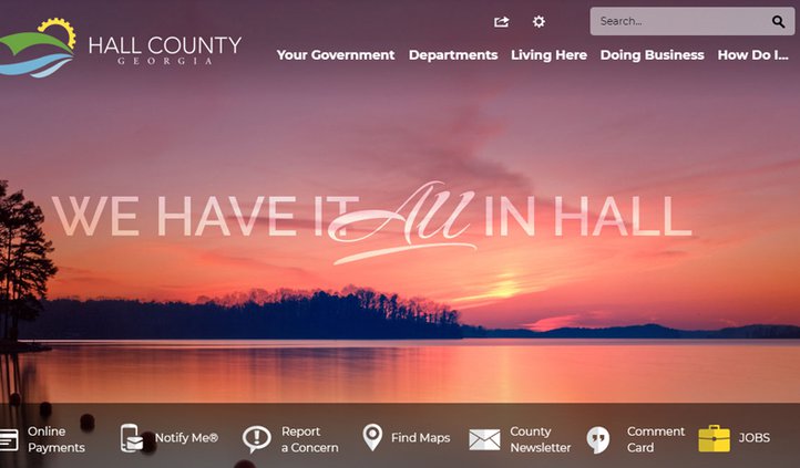 Hall County releases redesigned website Dec. 5 - Gainesville Times