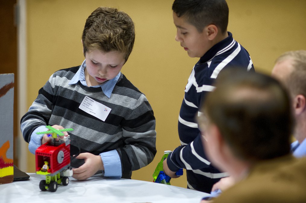How technology competition inspires students to build robots, think ...