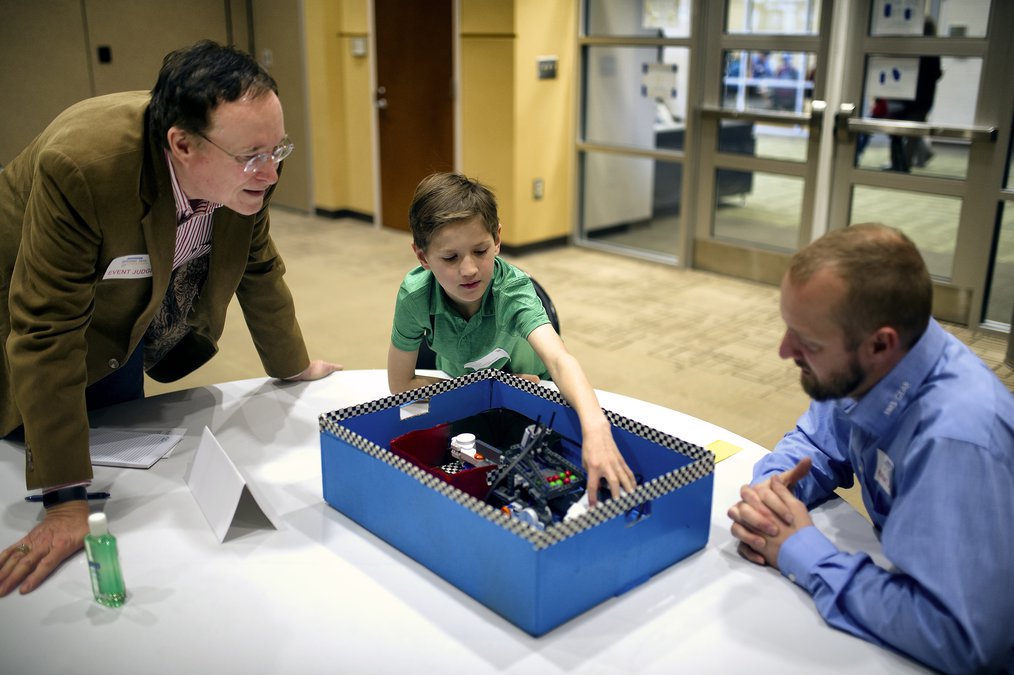 How technology competition inspires students to build robots, think ...