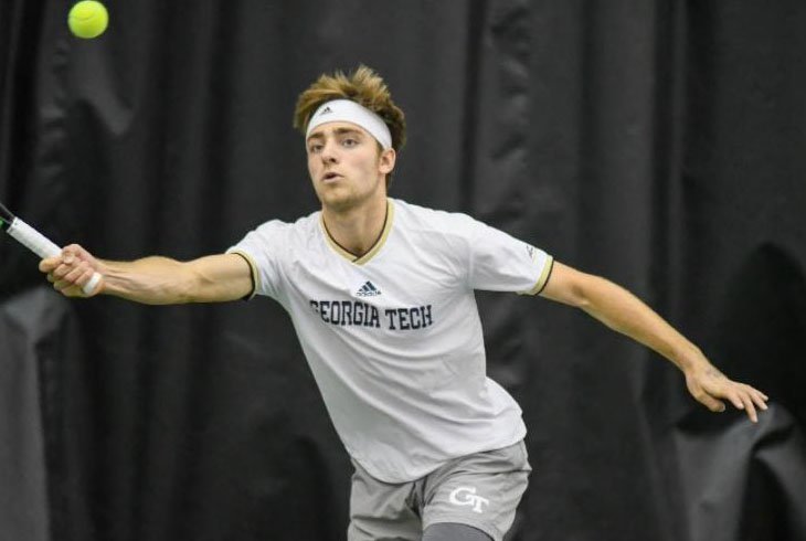 Flowery Branch's Andres Martin uses abundant support of tennis ...