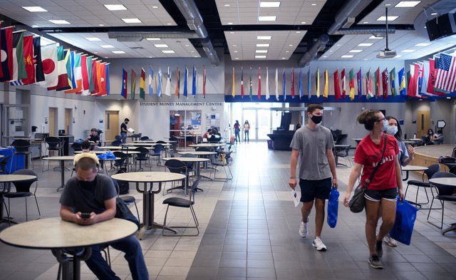 What UNG campuses look like on first day of 2020 fall semester ...