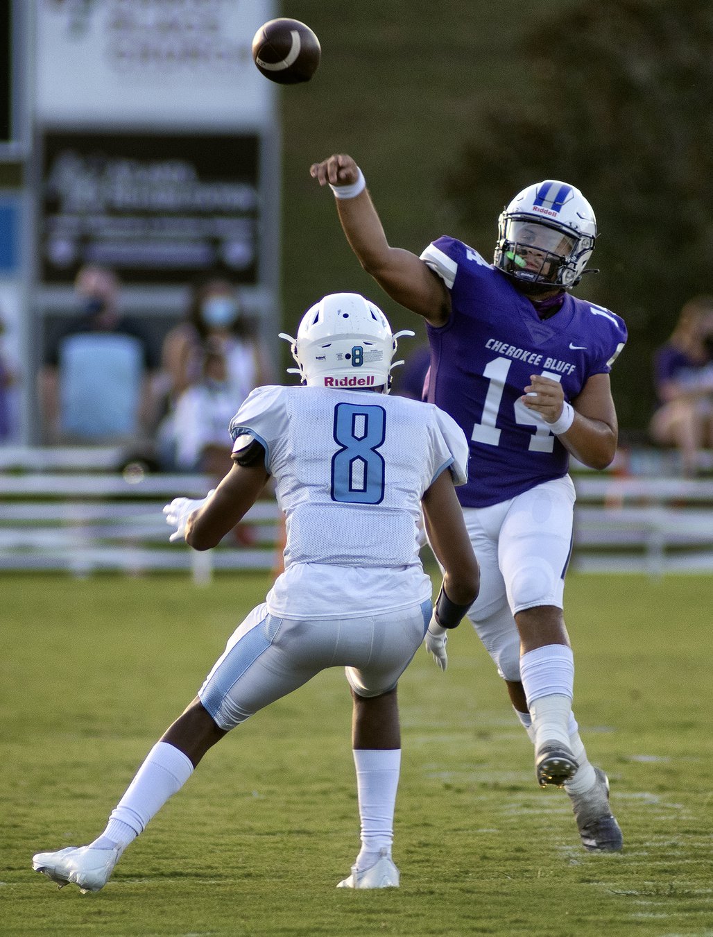 High school football: Cherokee Bluff blanks Johnson in opening night ...