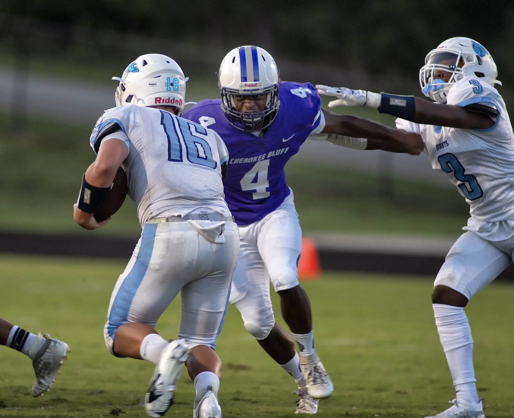 High school football: Cherokee Bluff blanks Johnson in opening night ...