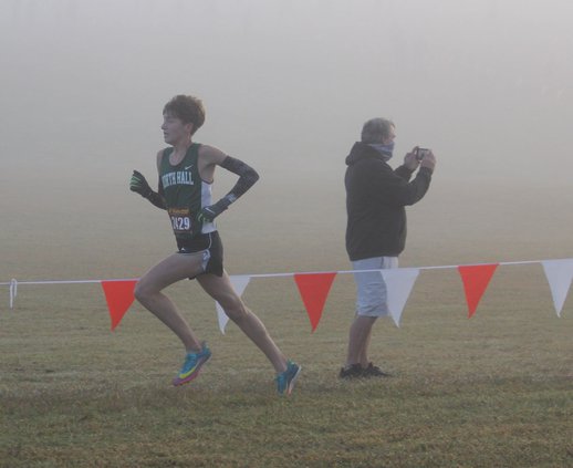 North Hall's Andrew Jones embraces running school-record setting time ...