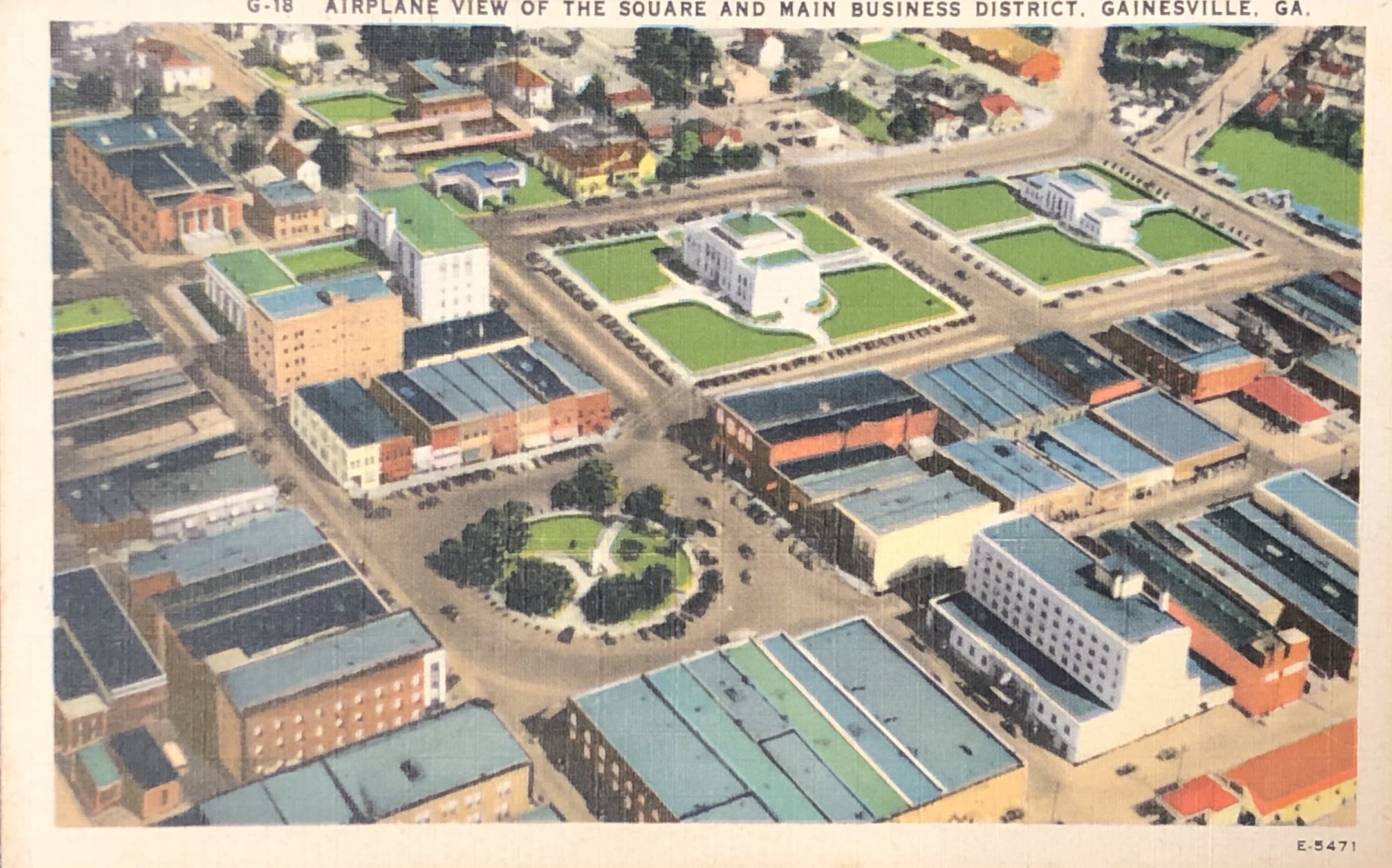 Column: When Gainesville's square was round and ’round - Gainesville Times