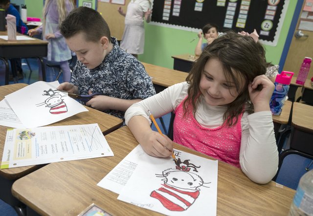 PHOTOS: Read Across America Day and Dr. Seuss - Gainesville Times