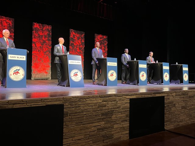 Where goes Herschel? U.S. Senate candidates lay out platforms, decry ...
