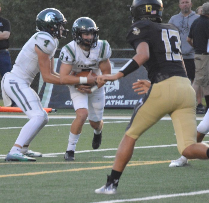 High school football: Rapid development of North Hall quarterback ...