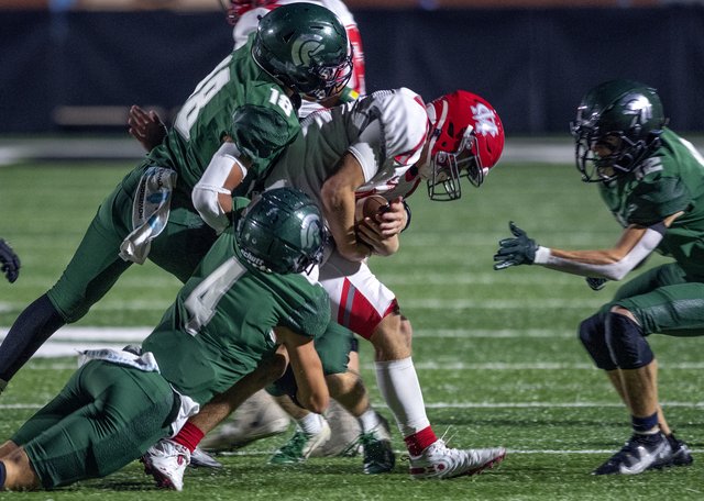 High school football: North Hall comes up short against Madison County ...