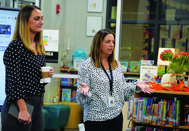 Friendship Elementary School unveils new library as Hall Schools aims ...
