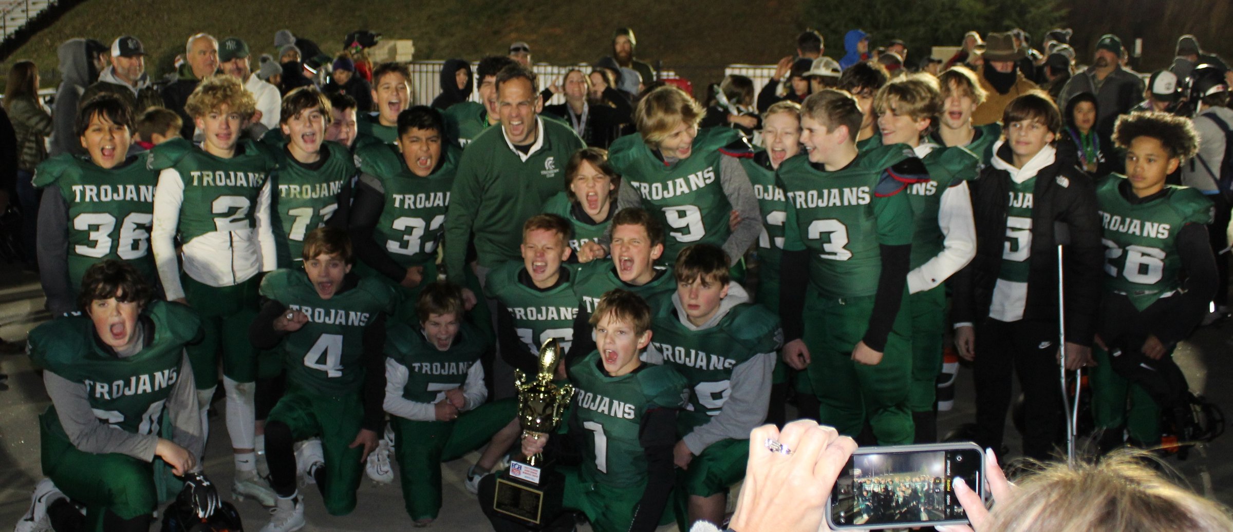 Youth football: North Hall Junior Trojans win championship in North ...