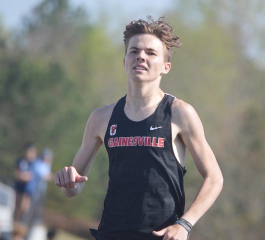 State track and field meets: Gainesville's Conner Proffitt finishes ...