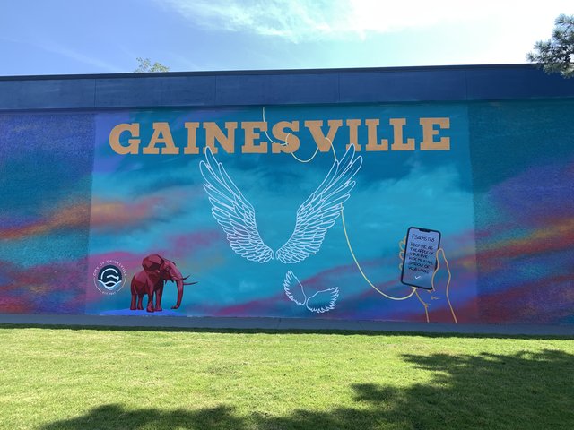 What’s the story behind new mural near Gainesville High? Here are the ...