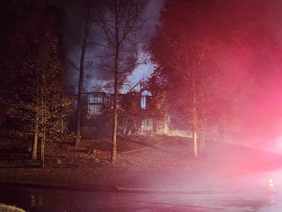 Forsyth firefighter injured battling house fire off Browns Bridge Road ...