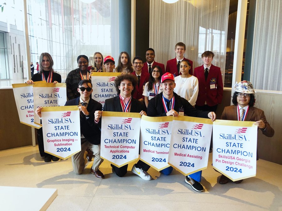 Hall high schoolers take home 30 gold medals at 2024 SkillsUSA championship - Gainesville Times