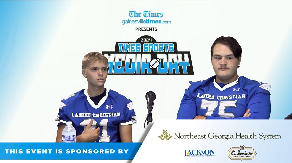 Times Sports Media Day: Lanier Christian Lightning 2024 football ...