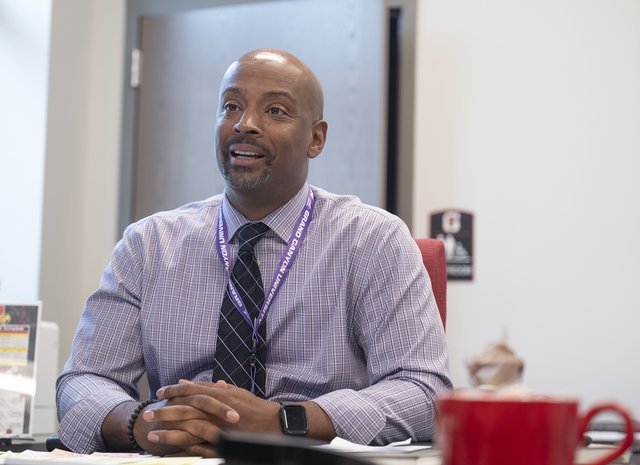 Meet Adrian Cromwell, GMS West’s new principal - Gainesville Times