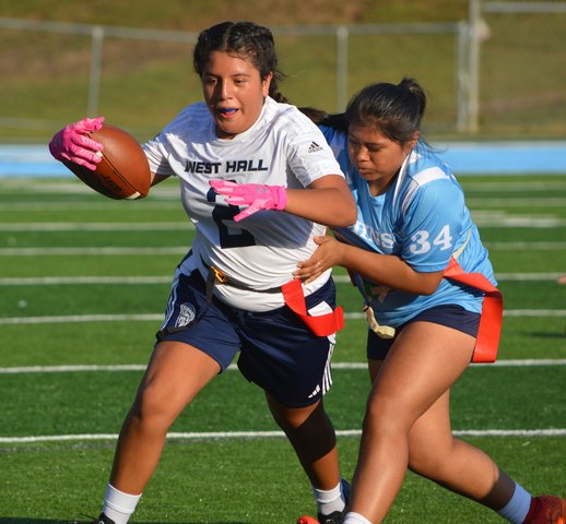 Ushering in a new era: West Hall, Johnson meet in first flag-football ...