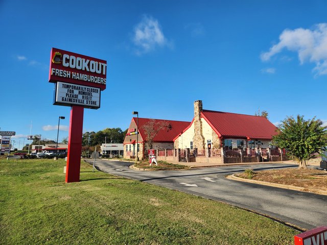 When Cook Out restaurant may reopen in Oakwood - Gainesville Times